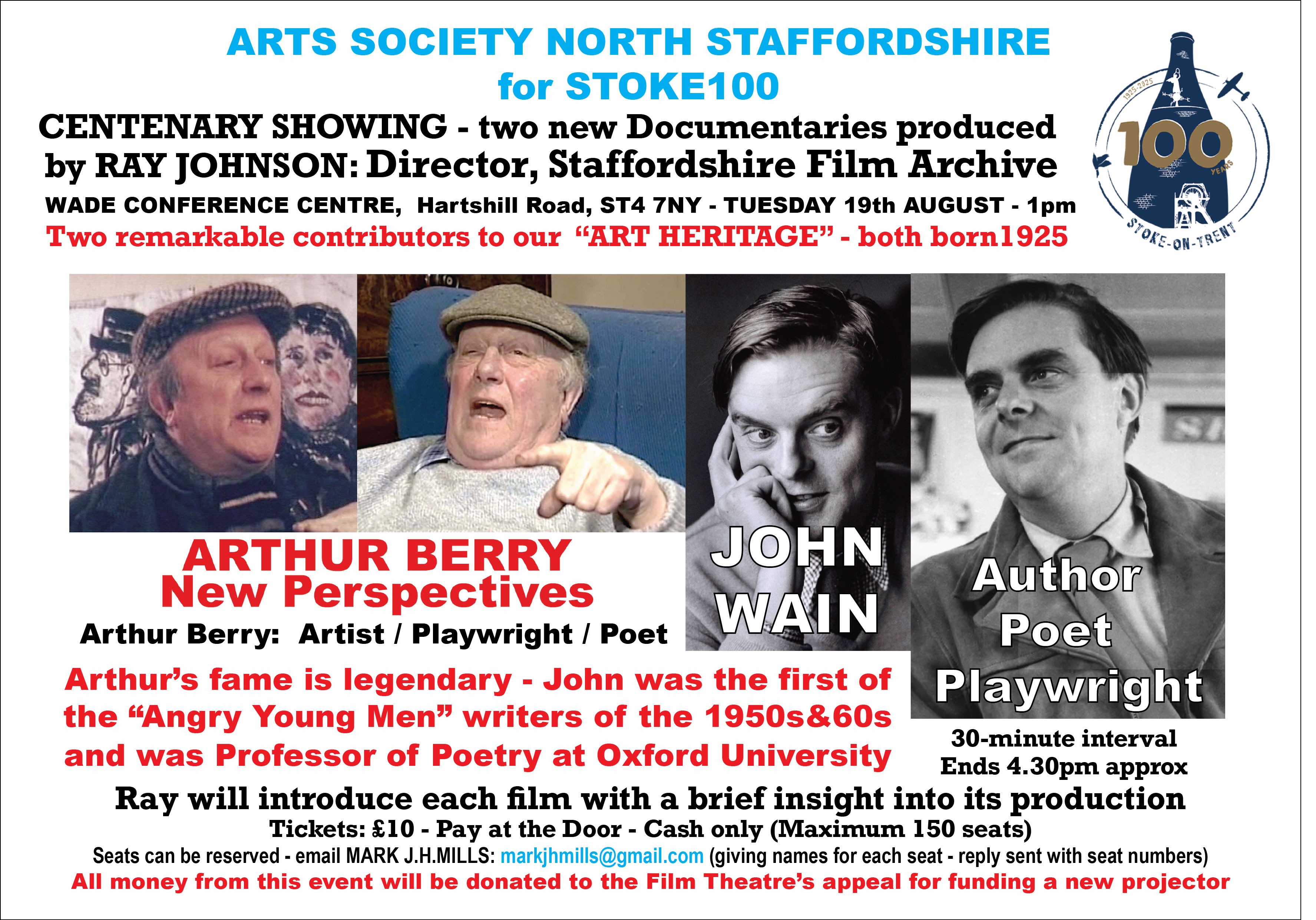 Events – Stoke-on-Trent Centenary